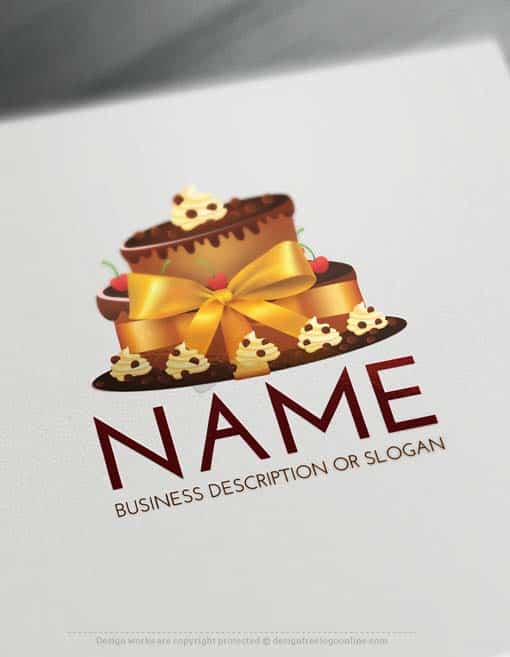 Free Logo Maker Cake Logos free-logo-maker-cake-logos