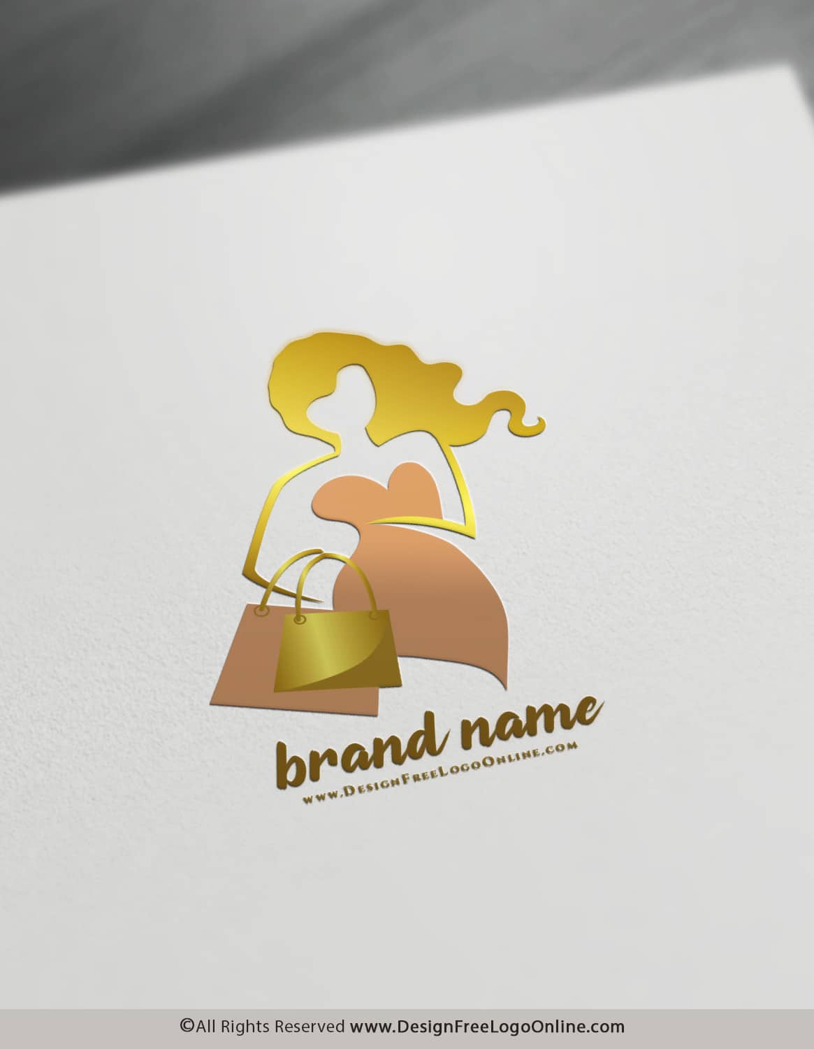 Free Fashion Shopping Logo With A Bag ECommerce Logo Maker free-fashion-shopping-logo-with-a-bag-ecommerce-logo-maker