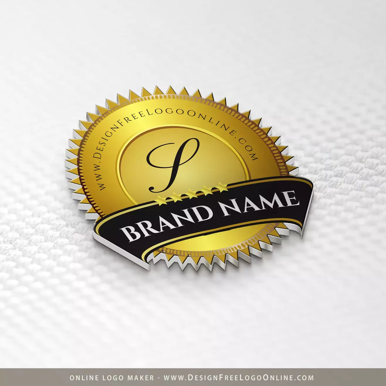 Luxurious Vintage Badge Logo Design – Free Logo Maker Online – The Top ...